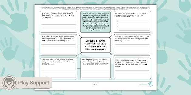 Education Mission Statements | twinkl.com.au