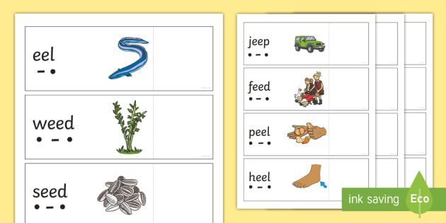Phase 3 'ee' Read and Reveal Activity
