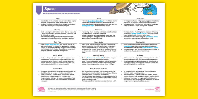 EY Space Planning (teacher made)