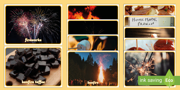 Bonfire Night Display Photos (teacher made)
