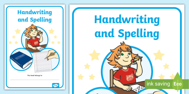 Handwriting and Spelling Book Cover (Teacher-Made)