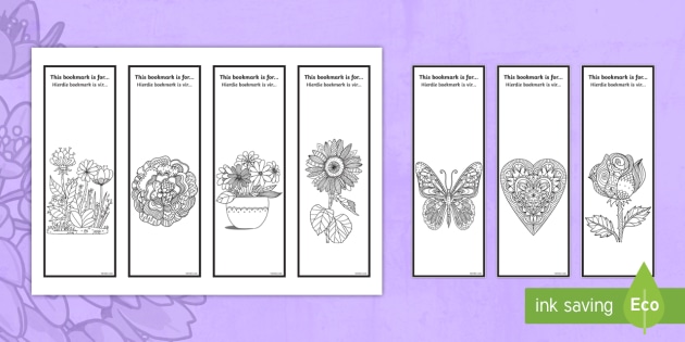 Happy Mother's Day Mindfulness Colouring Bookmarks English/Afrikaans