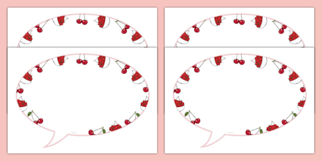 Speech Bubble Displays | twinkl.co.uk