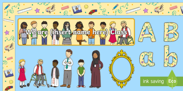 👉 Our Class Display Pack (teacher made)