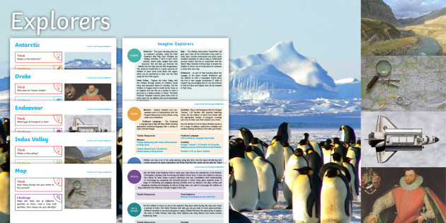 Imagine Explorers KS1 Resource Pack (teacher made)