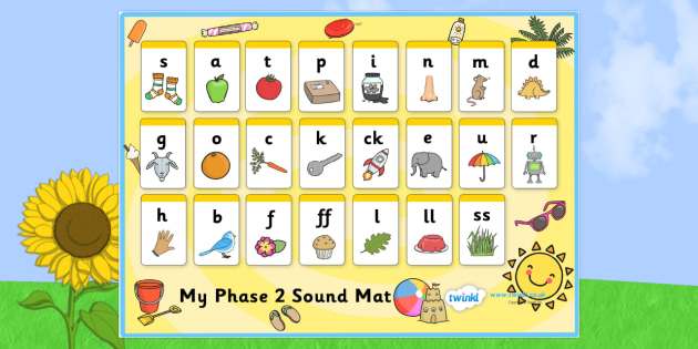 Summer Themed Phase 2 Sound Mat