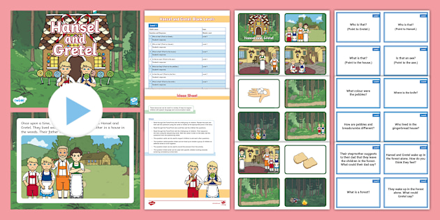Hansel and Gretel Sequencing Cards | twinkl.co.uk