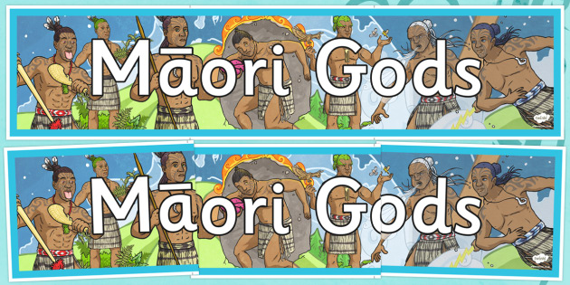 Maori Gods Display Banner (teacher made)