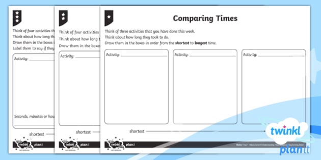 Understanding Time Home Learning Tasks (teacher made)