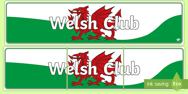 Welsh Club Display Banner