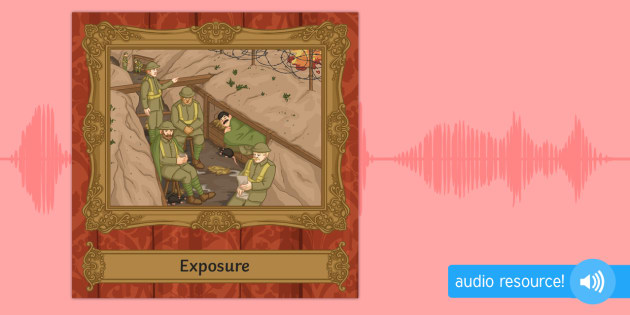 GCSE Audio Poem 'Exposure' (teacher made)