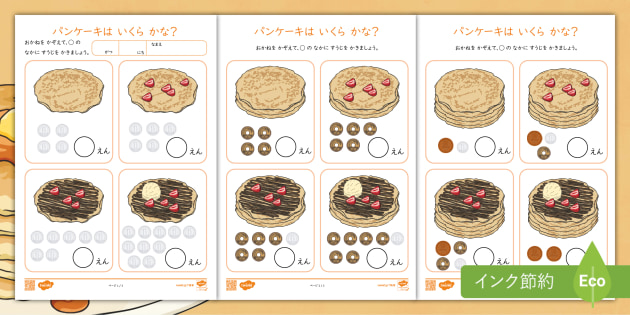 How much do the pancakes cost? Japanese Yen (teacher made)