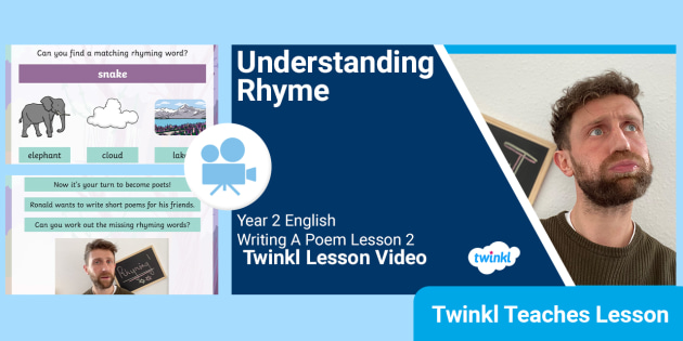 Year 2 (Ages 6-7) Writing A Poem: Video Lesson 2