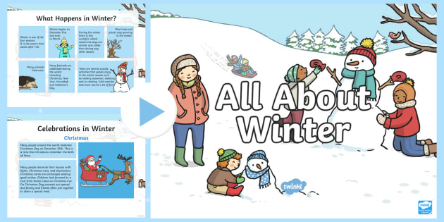 All About Winter PowerPoint - Hibernation, Migration, Winter