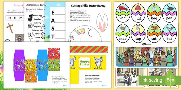 Easter Activities Pack KS1 (teacher made)