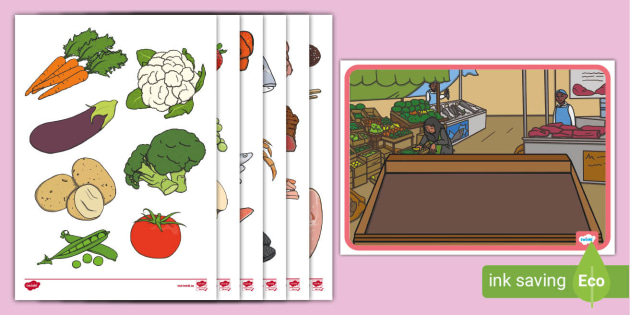 UAE Market Stall Role Play Market Scene (teacher made)