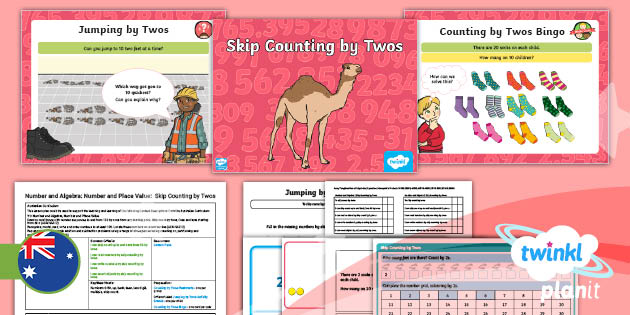 Year 1 Number and Place Value: Skip Counting Lesson 1