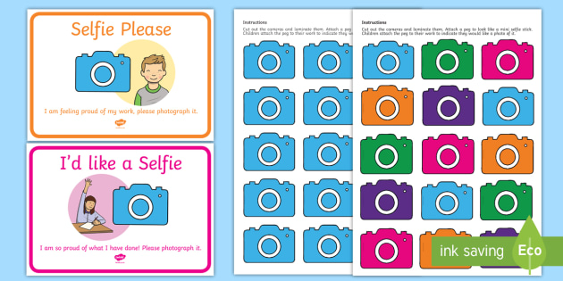ICT Lesson Request a Selfie Self-Assessment | Twinkl
