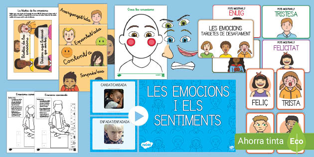 Paquet de recursos: Els sentiments i les emocions - Català