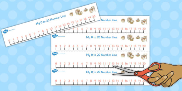 The Tale of Mrs Tiggy Winkle Number Lines 0-20 - mrs tiggy winkle