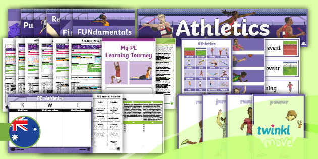 Year 4 Athletics Unit Pack (teacher made)