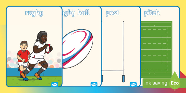 Rugby Display Posters (teacher made)