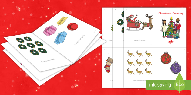 Christmas Counting Emergent Reader
