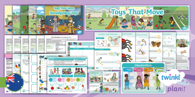 Push And Pull Science Experiments - Y1-2 - Physics