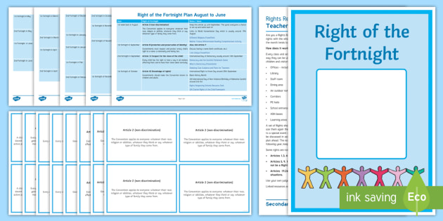 FREE! - Cfe - PSHE - Rights Respecting School Planning Overview