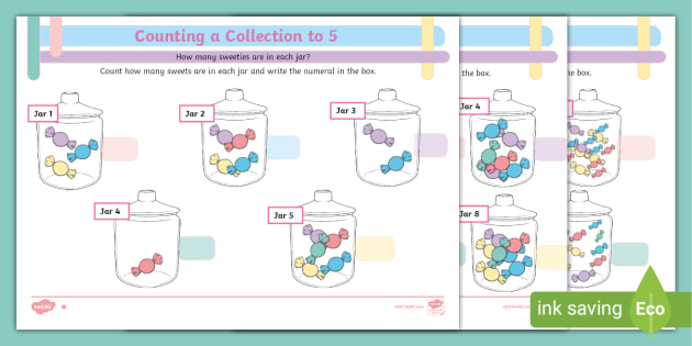 Counting Sweets - Fun Maths Activity for Children