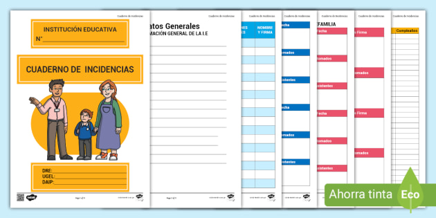 Plantilla Imprimible Del Libro De Calificaciones Del Maestro