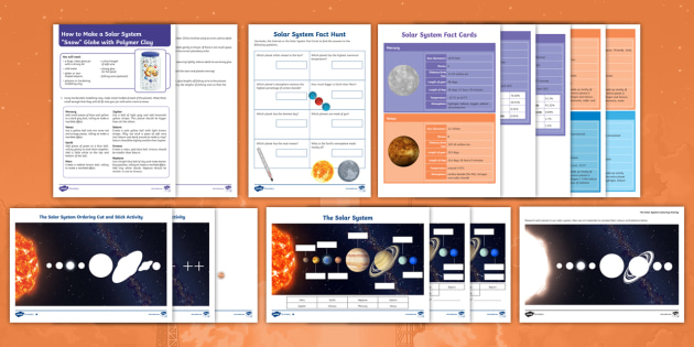 * NEW * The Solar System KS2 Activity Pack
