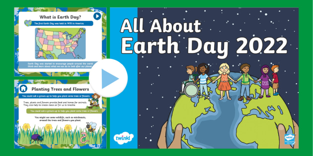 EYFS All About Earth Day PowerPoint (teacher made) - Twinkl
