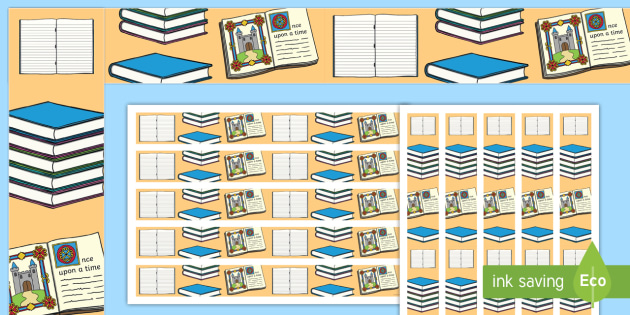 FREE! - 👉 Reading Area / Library Display Borders (Books)