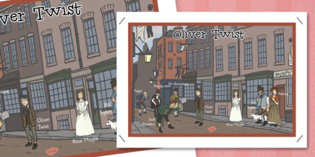 Oliver Twist Display Poster (teacher made)