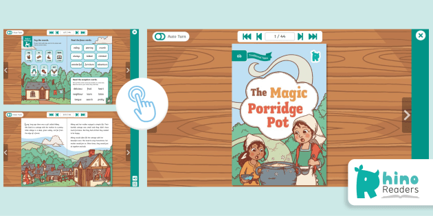 Level 6b Reading Scheme Book: The Magic Porridge Pot