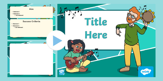 Music Class PowerPoint (Teacher-Made)