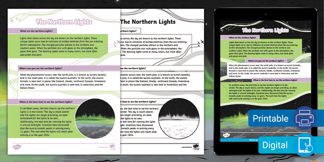 Aurora Borealis Instant Photo Style Display Images