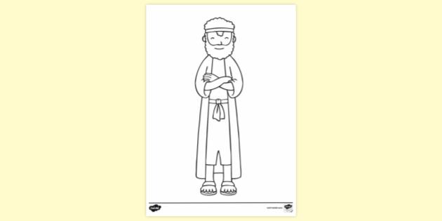 FREE! - Brother Reuben - Colouring Sheet (teacher made)