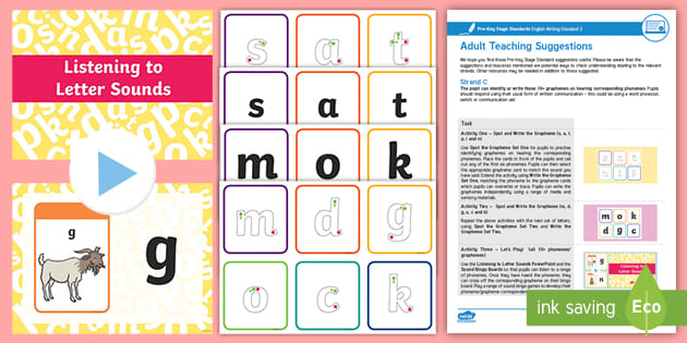 Pre-Key Stage Standards English Writing Standard 2 Strand C Resource Pack