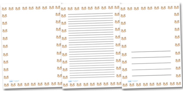 FREE! - Open Hands Portrait Page Borders- Portrait Page Borders