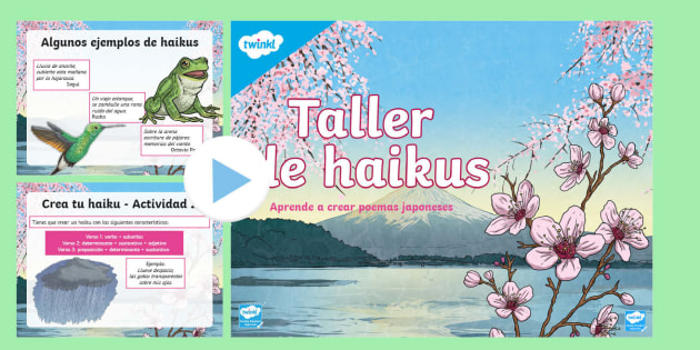 Presentación: Taller de haikus (Teacher-Made)