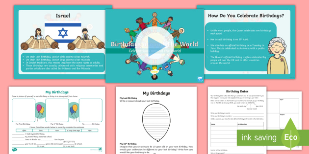 Birthdays Lesson Pack