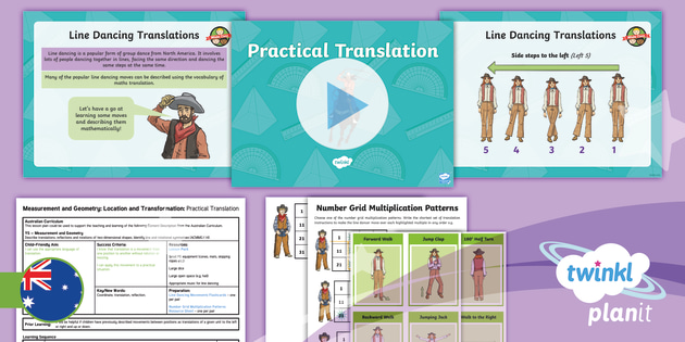 Year 5 Location and Transformation: Translation and Reflection Lesson 1