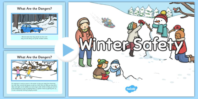Winter Safety PowerPoint (teacher made)