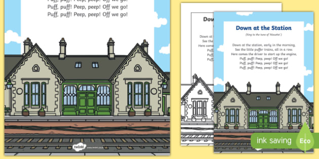 Down at the Station Song (teacher made)