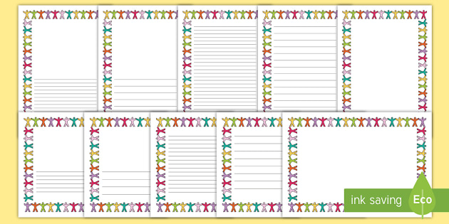 Rights Respecting School Page Border Pack-Scottish