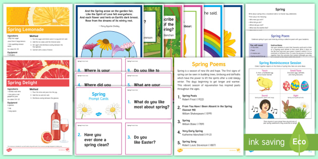 Spring Resource Pack (teacher made)