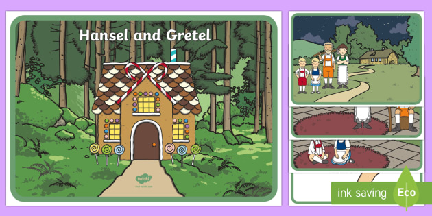 Hansel and Gretel Story Visual Aids (teacher made)