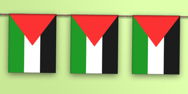 Palestine Flag Bunting